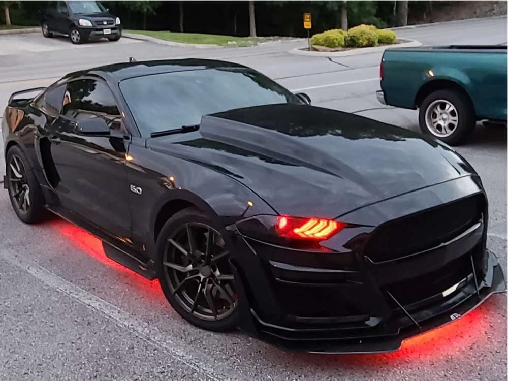 2020 Ford Mustang with 20x10 35 TSW Neptune and 285/35R20 Nitto Nt555 ...