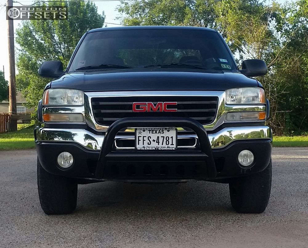 2004 GMC Sierra 1500 with 17x9 -12 TIS 535MB and 265/70R17 Nitto Terra ...