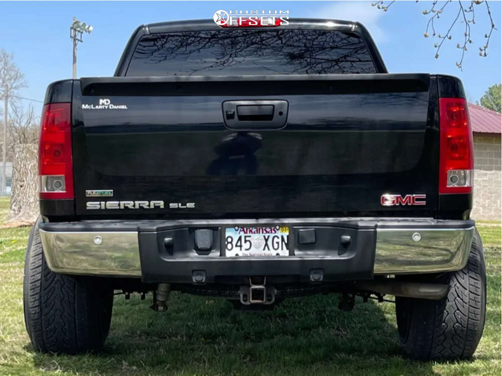 2011 GMC Sierra 1500 with 22x14 -76 Vision Spyder and 305/40R22 ...