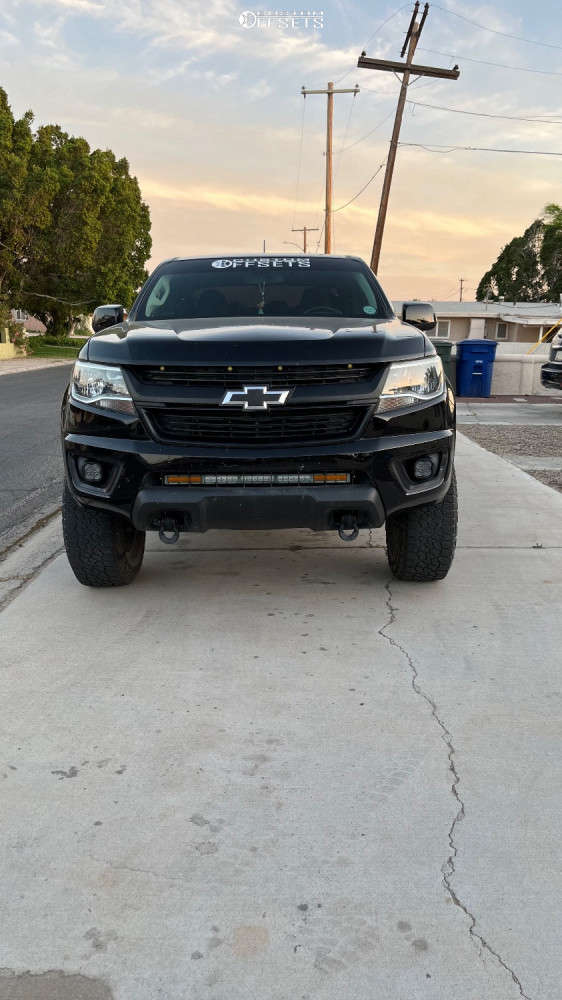 2017 Chevrolet Colorado with 17x8.5 0 Fifteen52 Offroad Turbomac Hd and ...