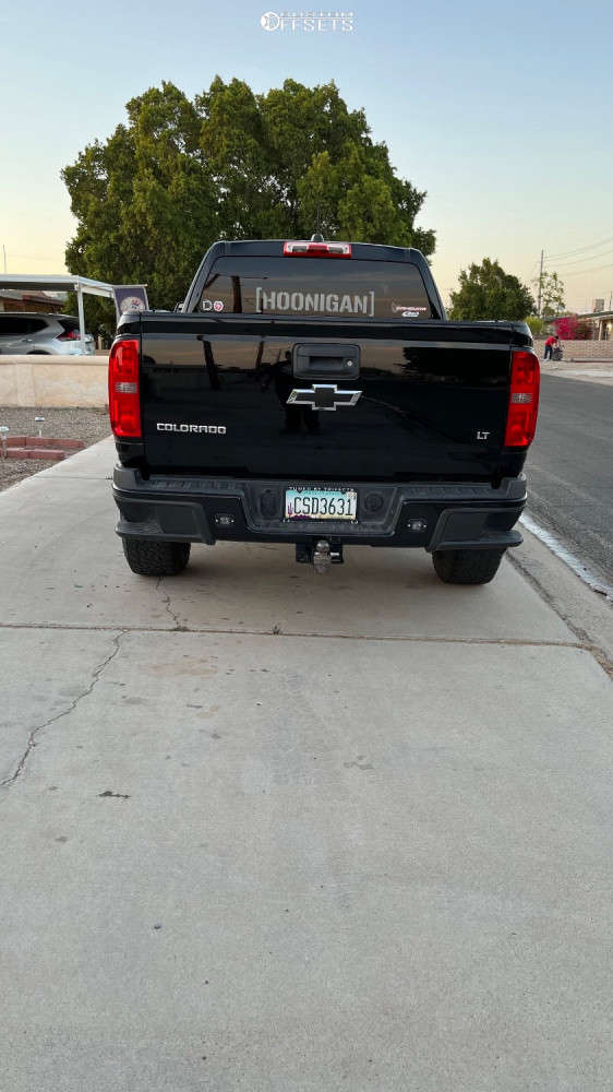 2017 Chevrolet Colorado with 17x8.5 0 Fifteen52 Offroad Turbomac Hd and ...