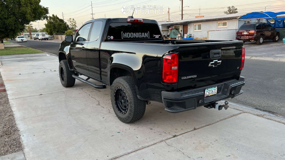 2017 Chevrolet Colorado with 17x8.5 0 Fifteen52 Offroad Turbomac Hd and ...