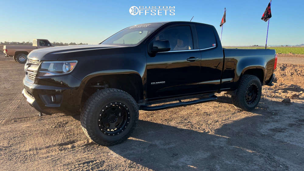 2017 Chevrolet Colorado with 17x8.5 0 Fifteen52 Offroad Turbomac Hd and ...