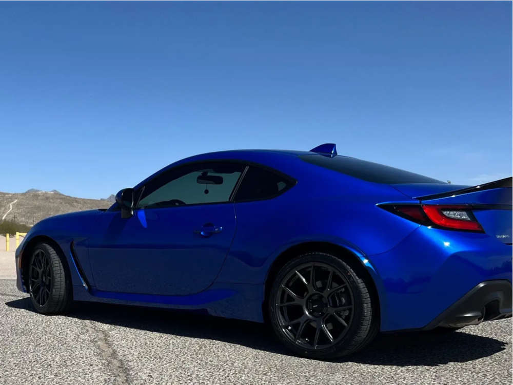 2022 Subaru BRZ with 18x8.5 44 Konig Ampliform and 245/35R18 Falken ...