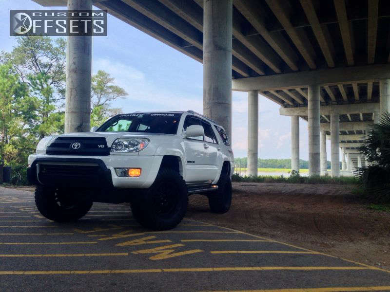 2003 Toyota 4Runner with 17x8.5 -11.43 Stealth Custom Series Stealth 6 ...