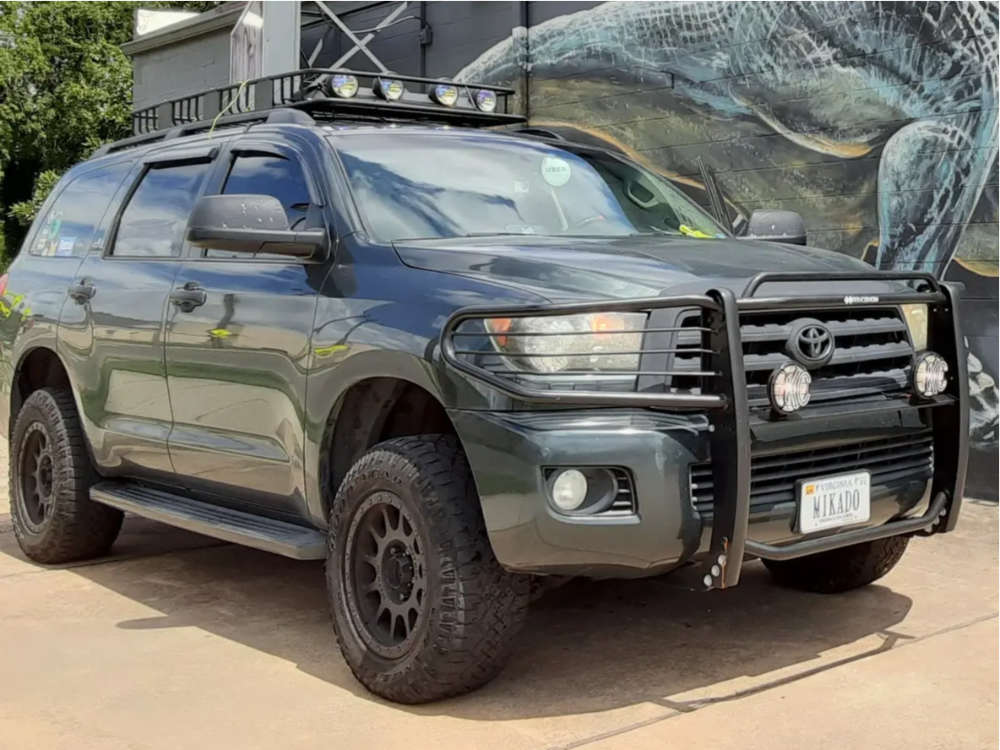 2008 Toyota Sequoia with 18x9 25 Method Mr305 and 275/70R18 Sumitomo ...