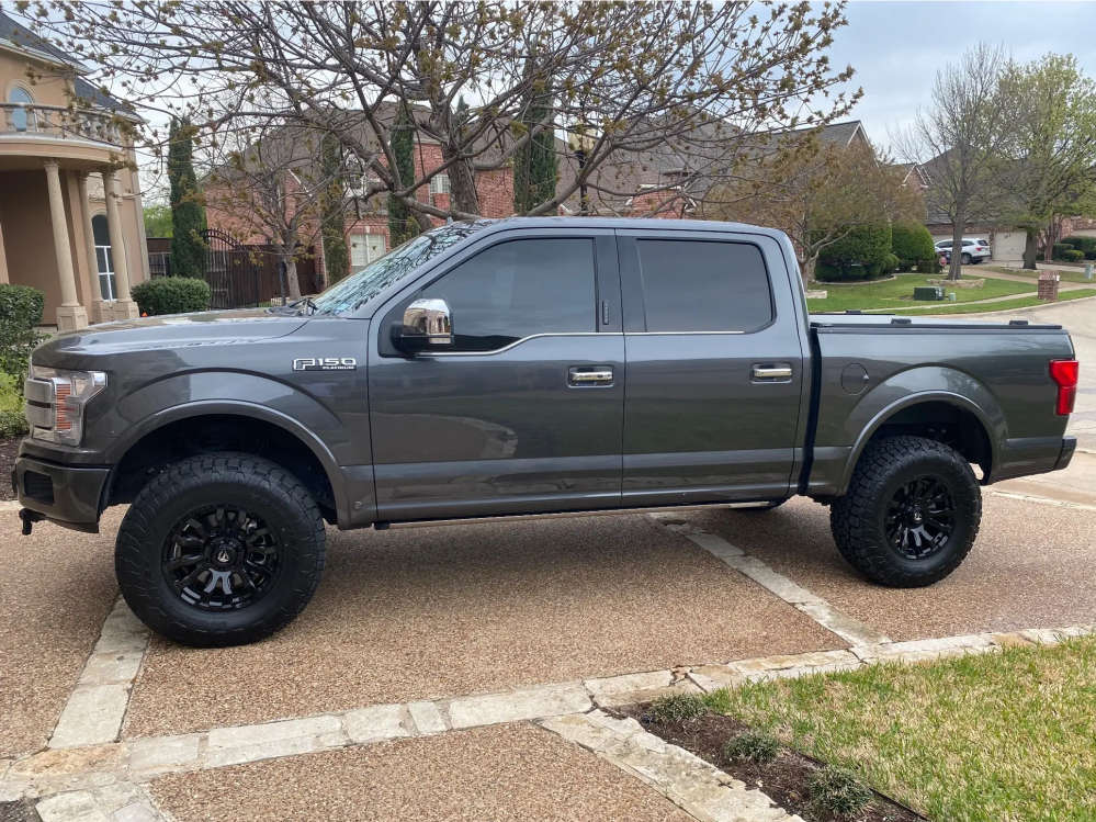 2019 Ford F-150 with 18x9 20 Fuel Blitz and 35/12.5R18 Toyo Tires Open ...