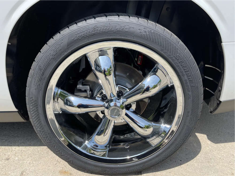 2021 Dodge Challenger with 20x8.5 10 Vision Legend 5 and 245/35R20 ...