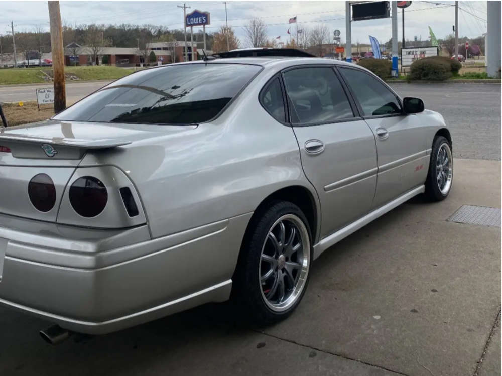 2005 Chevrolet Impala with 18x8.5 32 Vision Torque and 225/40R18 ...
