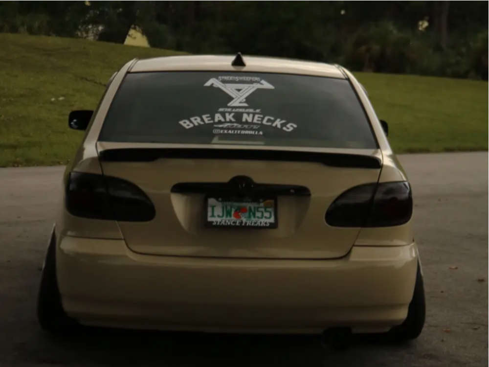 2005 Toyota Corolla with 18x9.5 25 VIP Modular VX-310 and 215/35R18 ...