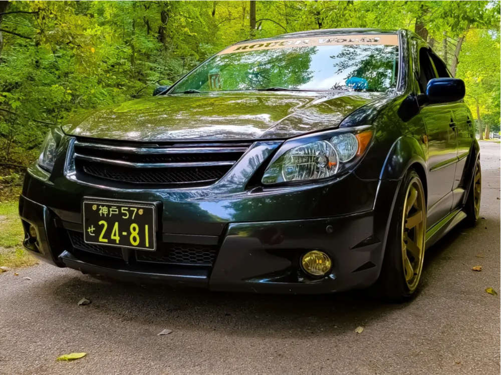 2004 Pontiac Vibe with 18x9.5 38 Rota Grid and 225/40R18 Zeetex Hp1000 ...