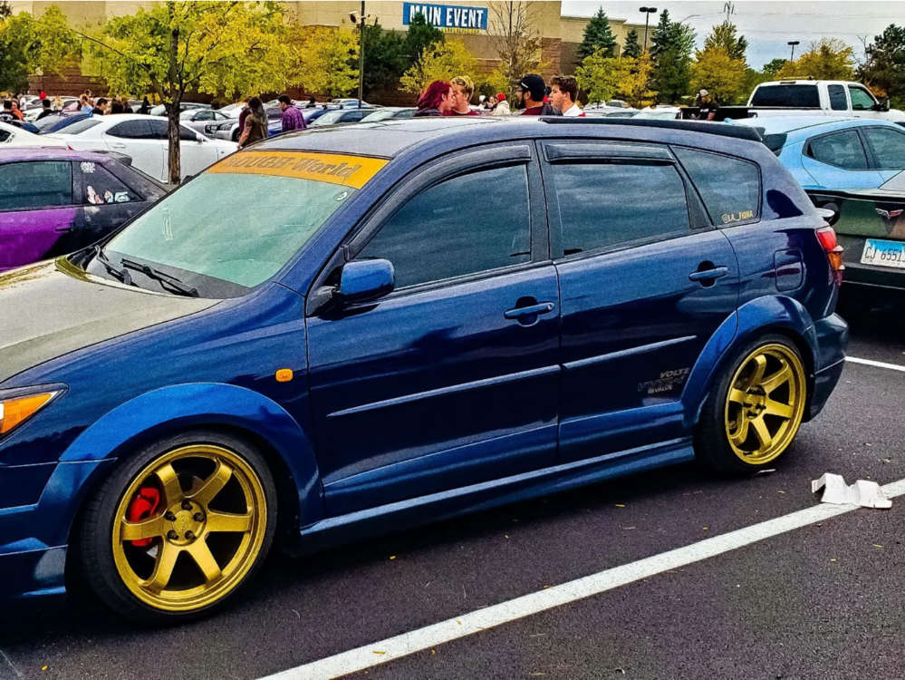 2004 Pontiac Vibe with 18x9.5 38 Rota Grid and 225/40R18 Zeetex Hp1000 ...