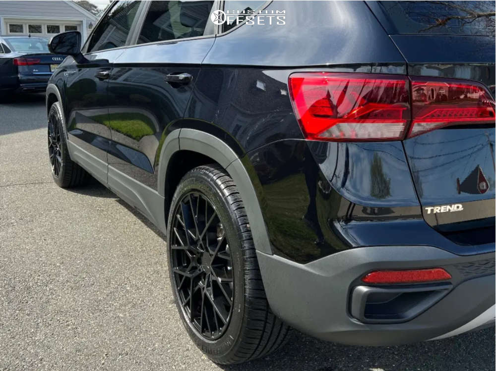 2022 Volkswagen Taos with 19x8.5 42 TSW Sebring and 245/45R19 Michelin ...