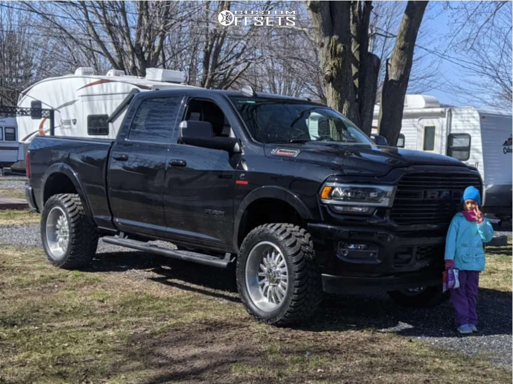 2019 Ram 2500 with 22x10 0 Cali Offroad Summit 9110 and 325/50R22 AMP ...