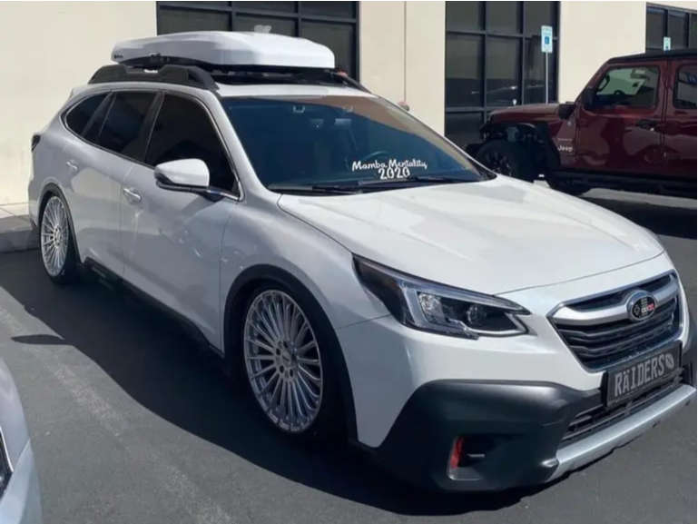 2020 Subaru Outback with 20x8.5 40 TSW Turbina and 245/35R20 Nitto ...