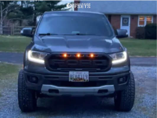 2019 Ford Ranger with 17x9 -12 Fuel Reaction and 265/70R17 Falken ...