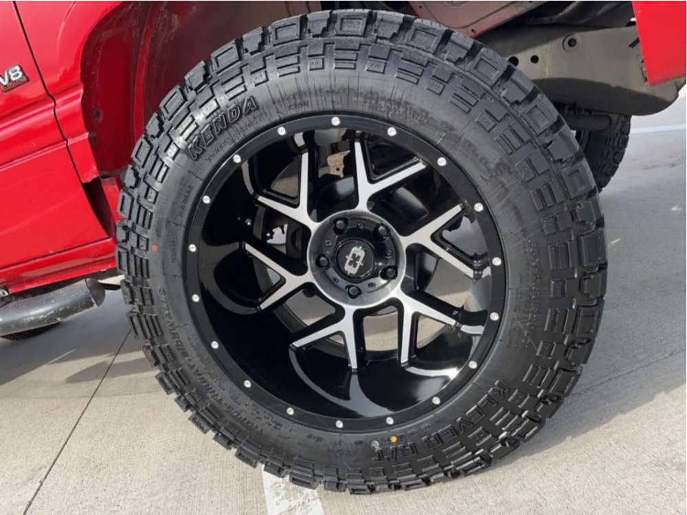 1997 Dodge Ram 1500 with 20x12 -51 Vision 360 and 35/12.5R20 Kenda ...