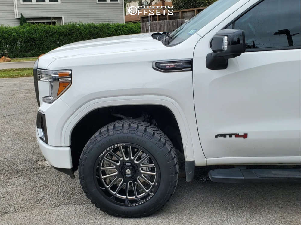 2020 GMC Sierra 1500 with 20x10 -19 Gear Off-Road Leverage and 33/12 ...
