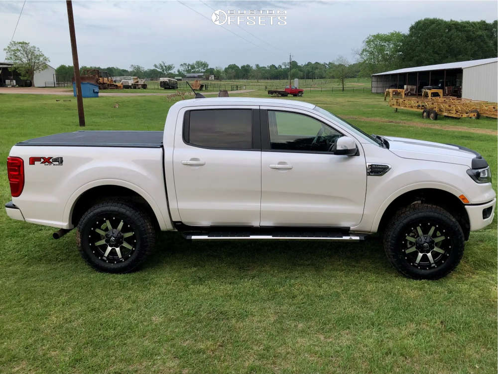 2019 Ford Ranger with 18x9 20 Fuel Maverick D537 and 265/65R18 Nitto ...
