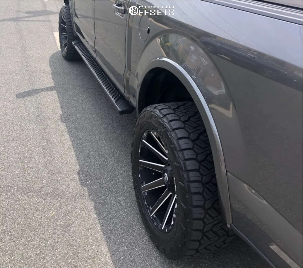 2016 Ford F-150 with 20x10 -19 Fuel Contra and 33/12.5R20 Nitto Recon ...
