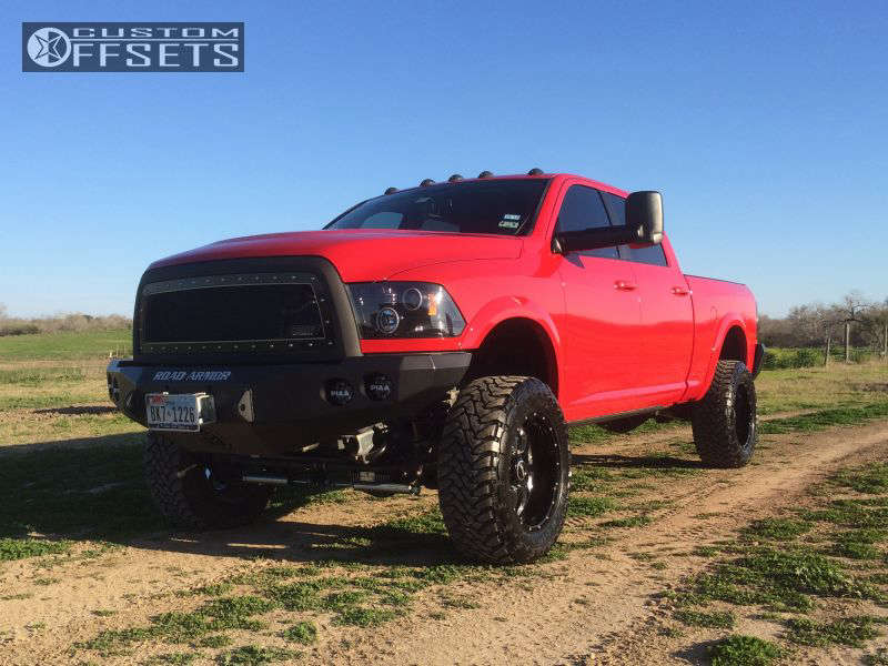 2011 Ram 2500 with 20x10 -19 BMF Novakane and 35/12.5R20 Toyo Tires ...