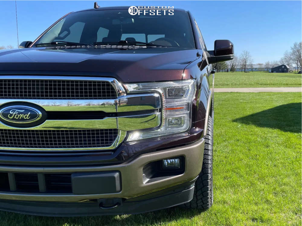 2020 Ford F-150 with 20x9 12 Hostile Rage and 275/60R20 Hankook Dynapro ...