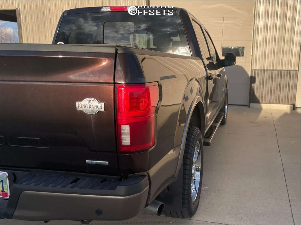 2020 Ford F-150 with 20x9 12 Hostile Rage and 275/60R20 Hankook Dynapro ...