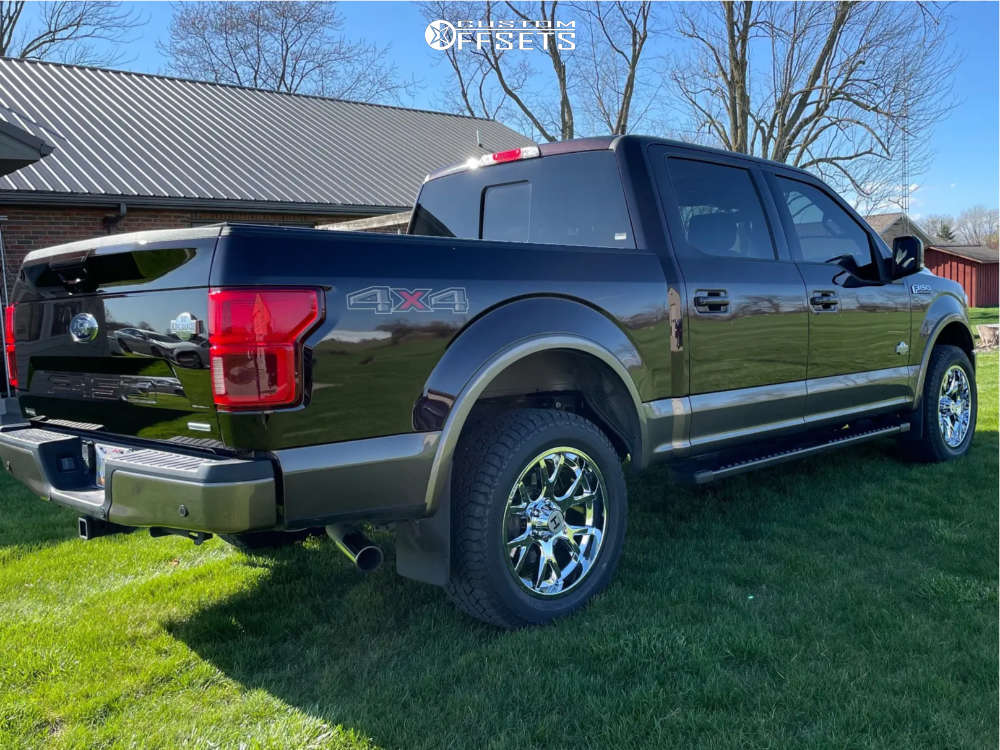 2020 Ford F-150 with 20x9 12 Hostile Rage and 275/60R20 Hankook Dynapro ...