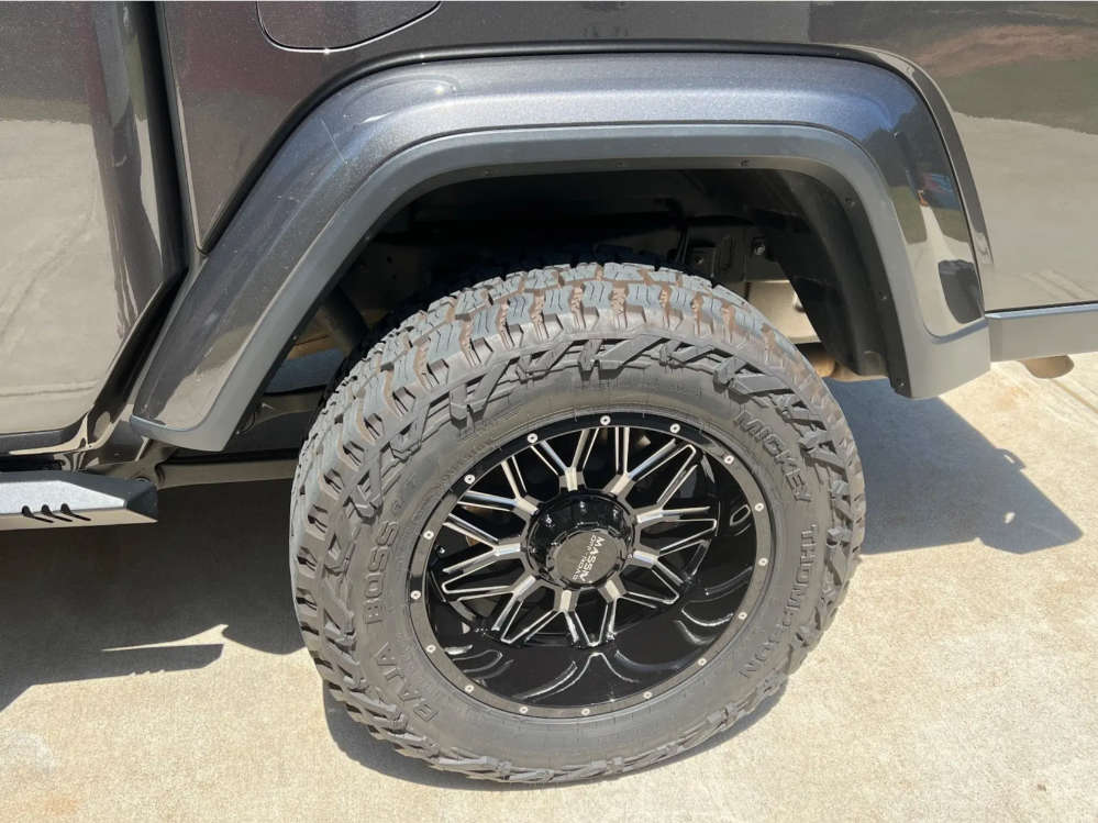 2021 Jeep Gladiator with 20x10 -18 Massiv Offroad Or1 and 35/12.5R20 ...