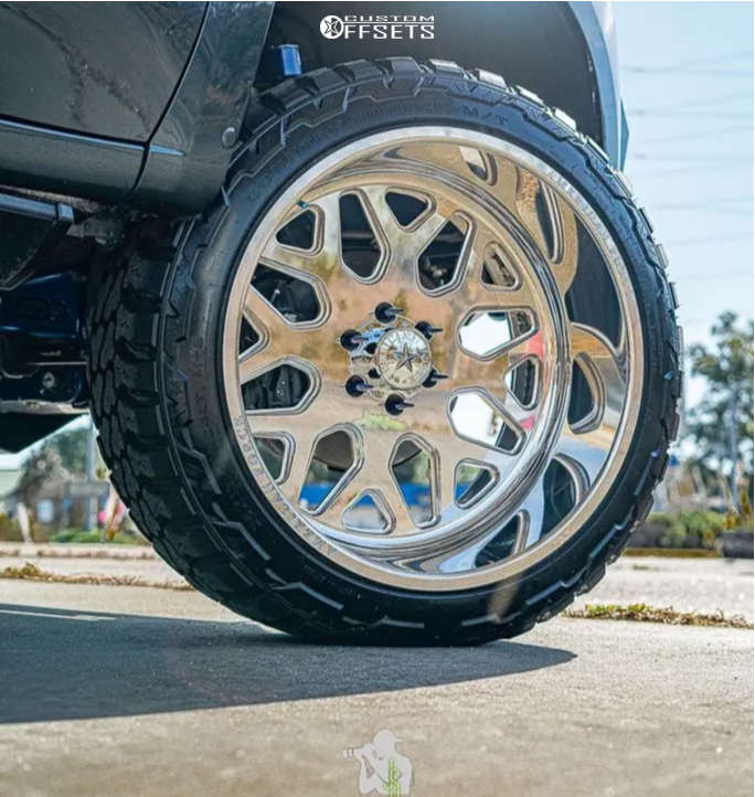 2019 Chevrolet Silverado 1500 with 24x14 -73 American Force Flux Ss and ...