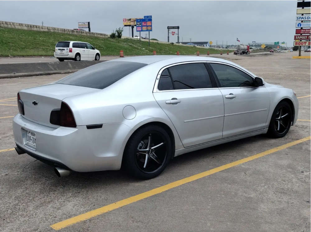 2010 Chevrolet Malibu with 18x8 35 Touren Tr70 and 235/40R18 Vercelli ...