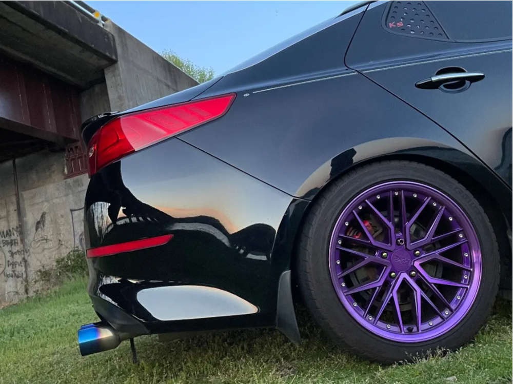 2014 Kia Optima with 18x8.5 35 XXR 571 and 225/45R18 Achilles Atr Sport ...