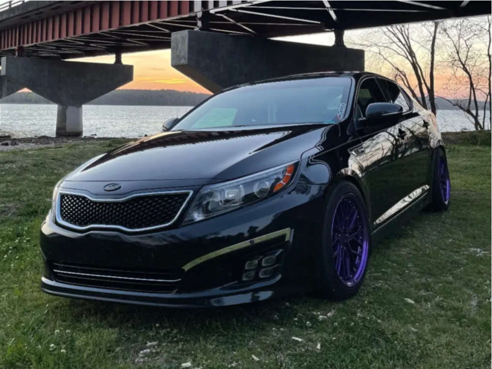 2014 Kia Optima with 18x8.5 35 XXR 571 and 225/45R18 Achilles Atr Sport ...