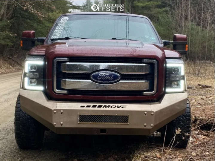 2012 Ford F-250 Super Duty with 18x9 -12 Fuel Lethal and 275/70R18 ...