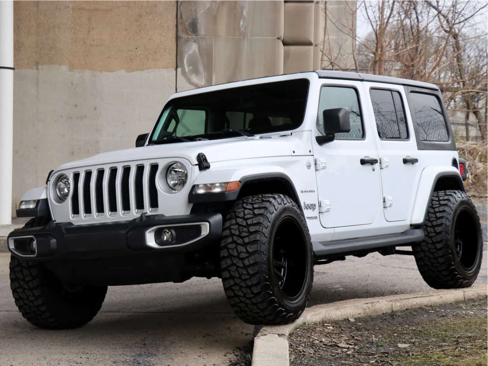 2019 Jeep Wrangler with 20x12 -44 V-Rock Anvil and 35/12.5R20 ...