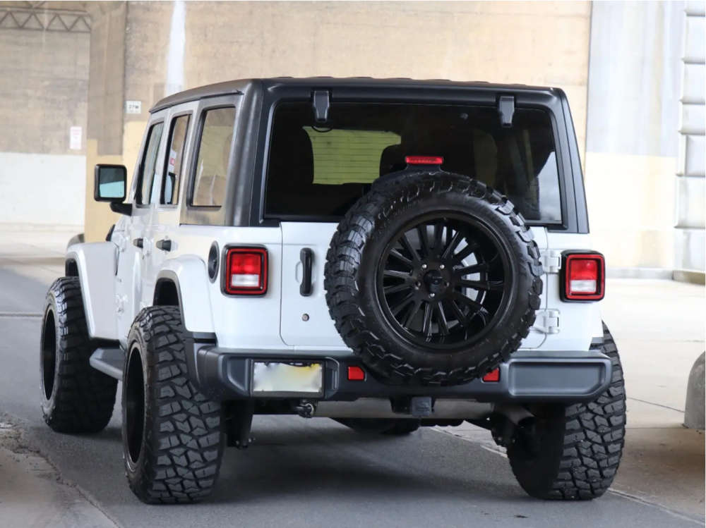 2019 Jeep Wrangler with 20x12 -44 V-Rock Anvil and 35/12.5R20 ...