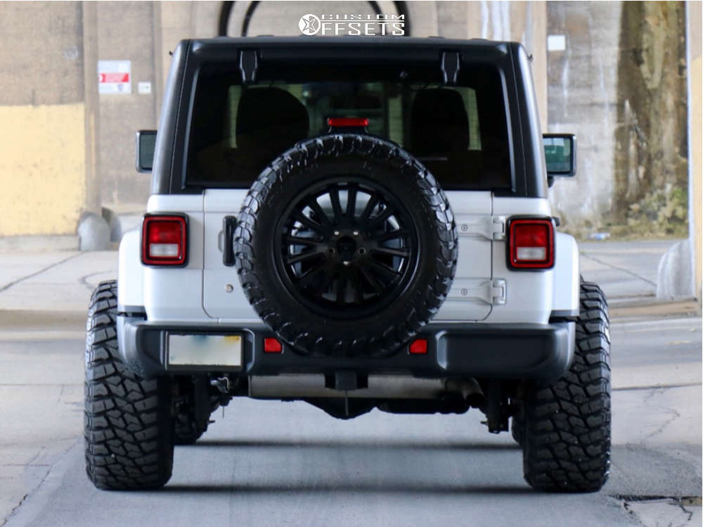 2019 Jeep Wrangler with 20x12 -44 V-Rock Anvil and 35/12.5R20 ...