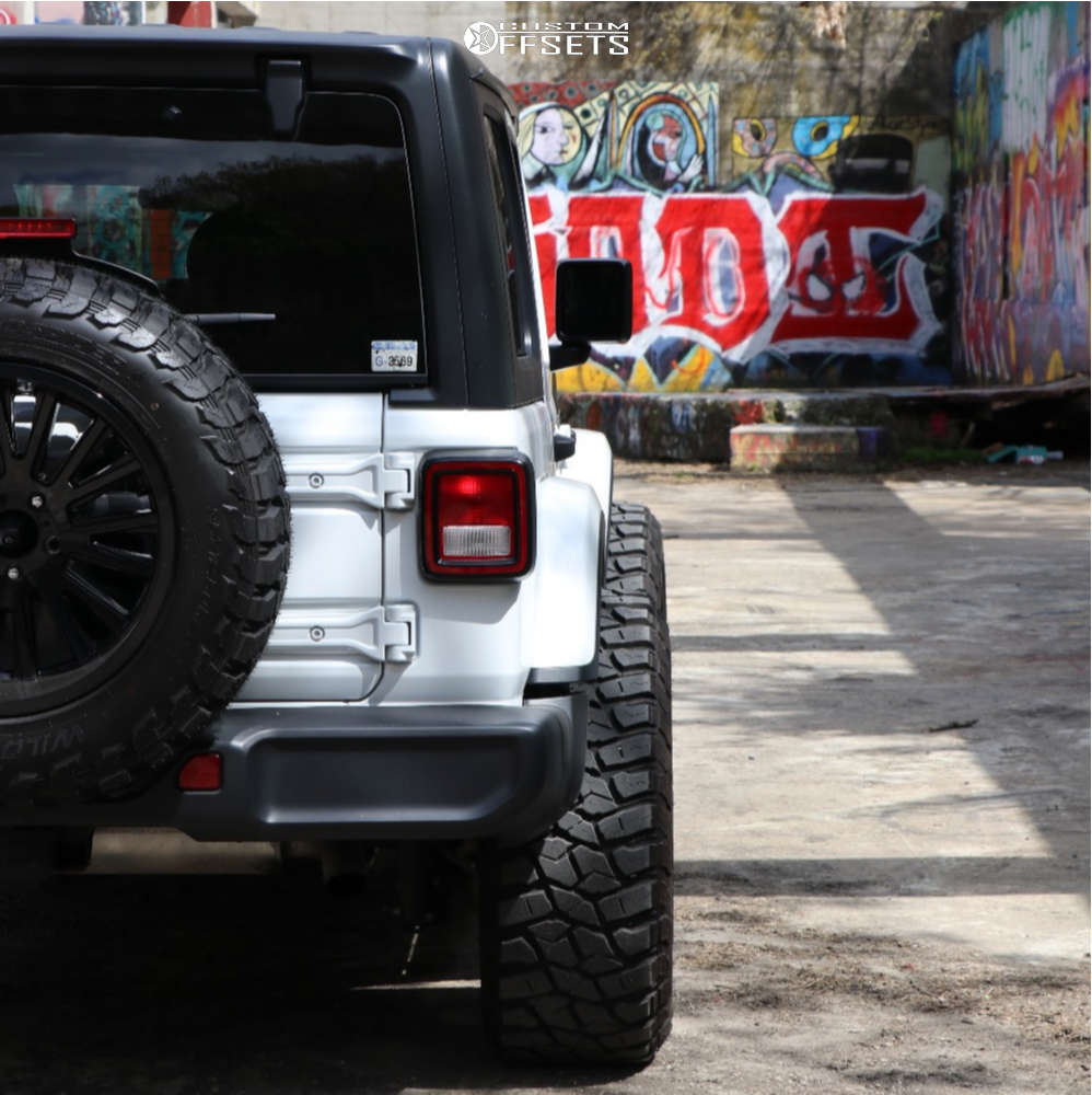 2019 Jeep Wrangler with 20x12 -44 V-Rock Anvil and 35/12.5R20 ...