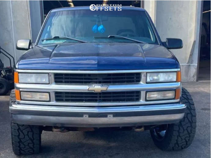 1998 Chevrolet K1500 with 20x12 -55 Vision Sliver and 33/12.5R20 ...