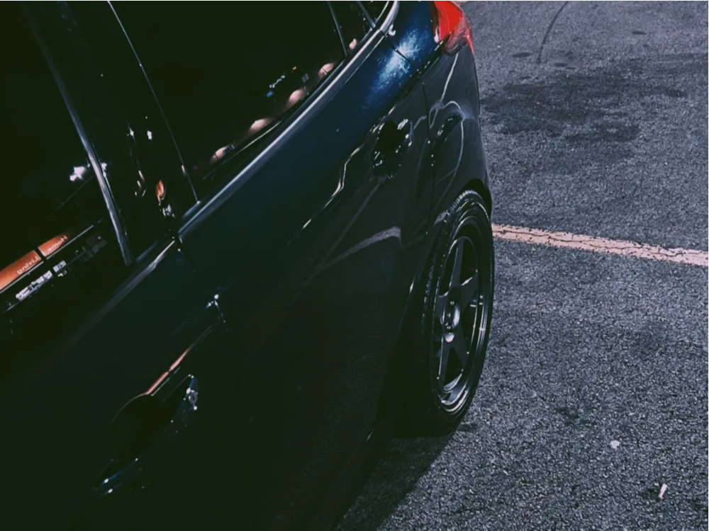 2016 Ford Focus with 18x8.5 35 Kansei Knp and 265/35R18 Achilles Atr ...