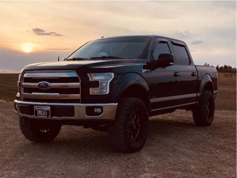 2016 Ford F-150 with 20x10 -19 Hardrock Indestructible and 35/12.5R20 ...