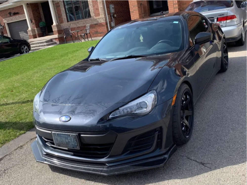 2018 Subaru BRZ with 18x9.5 38 Superspeed Rf06rr and 255/35R18 ...