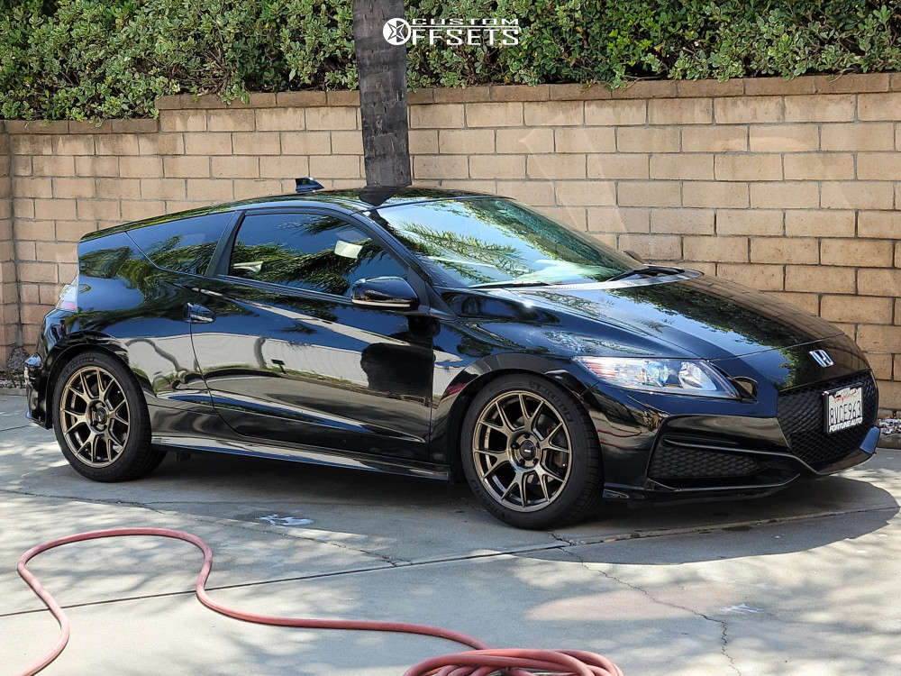 2016 Honda CR-Z with 17x8 40 Konig Ampliform and 225/45R17 Michelin ...