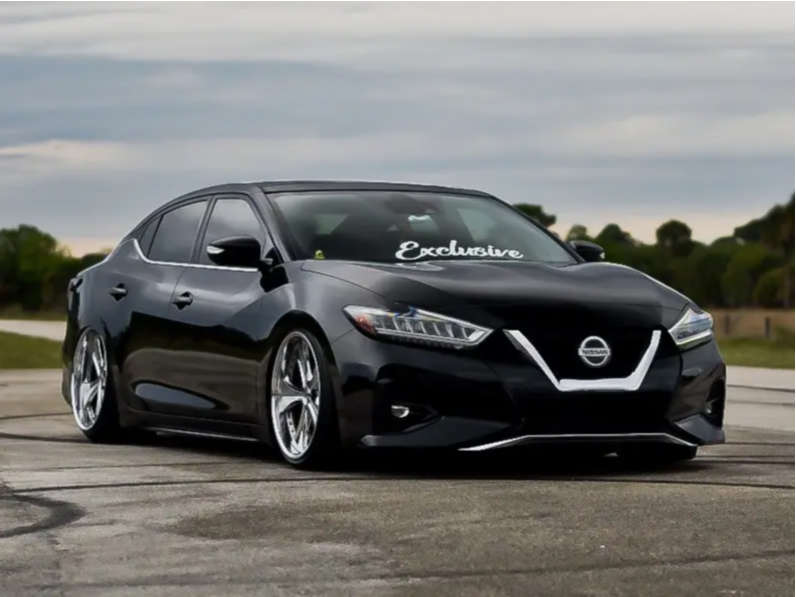 2019 Nissan Maxima with 20x10.5 33 Weds Kranze Ratzingers and 225/35R20 ...