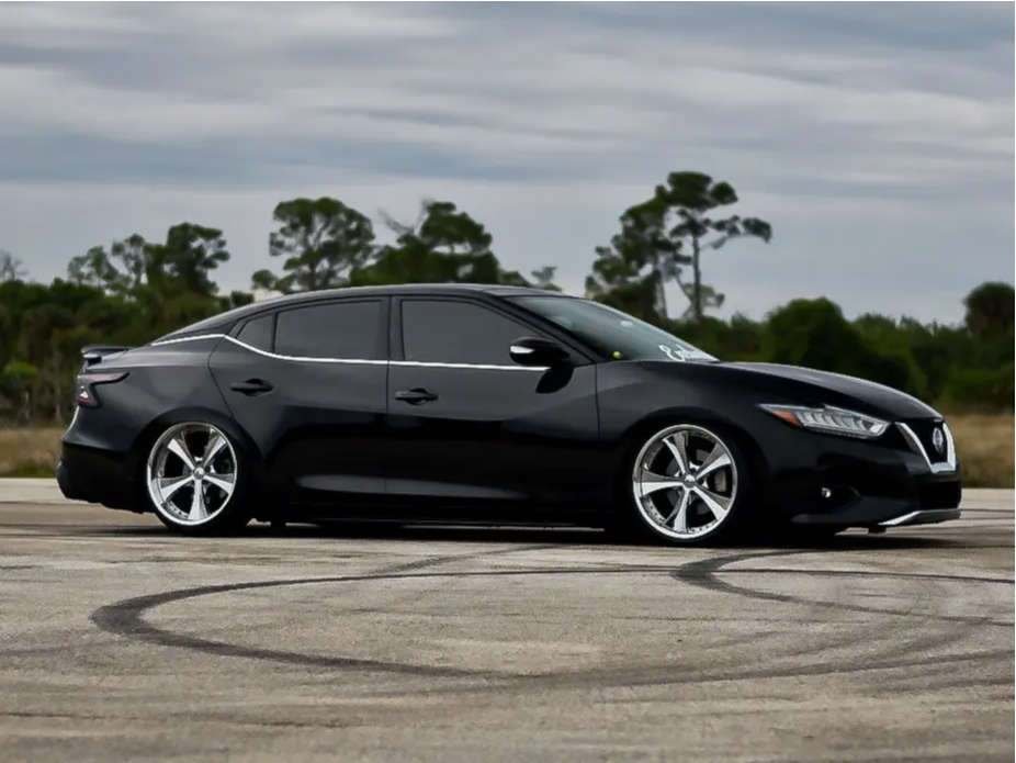 2019 Nissan Maxima with 20x10.5 33 Weds Kranze Ratzingers and 225/35R20 ...