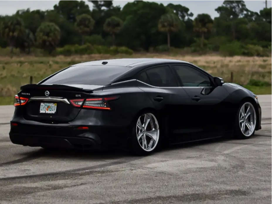 2019 Nissan Maxima with 20x10.5 33 Weds Kranze Ratzingers and 225/35R20 ...