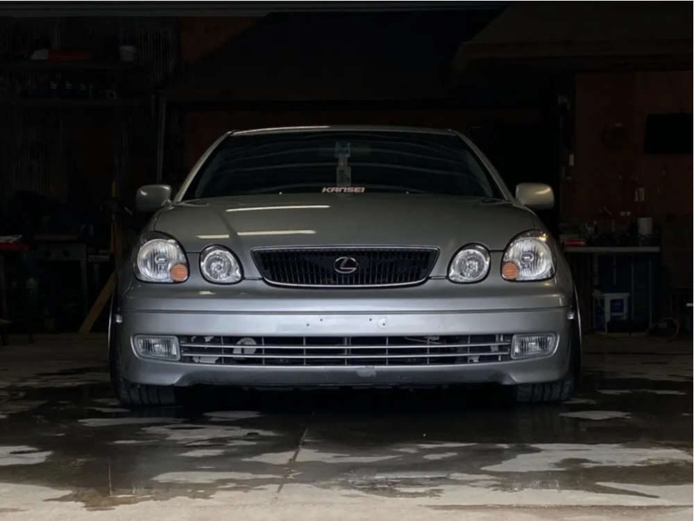 1998 Lexus GS300 with 18x10.5 12 Kansei Tandem and 235/40R18 Kumho ...