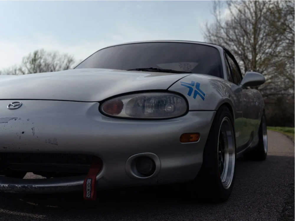 2000 Mazda Miata with 15x8 20 MST Mt28 and 225/50R15 Hankook Ventus S1 ...