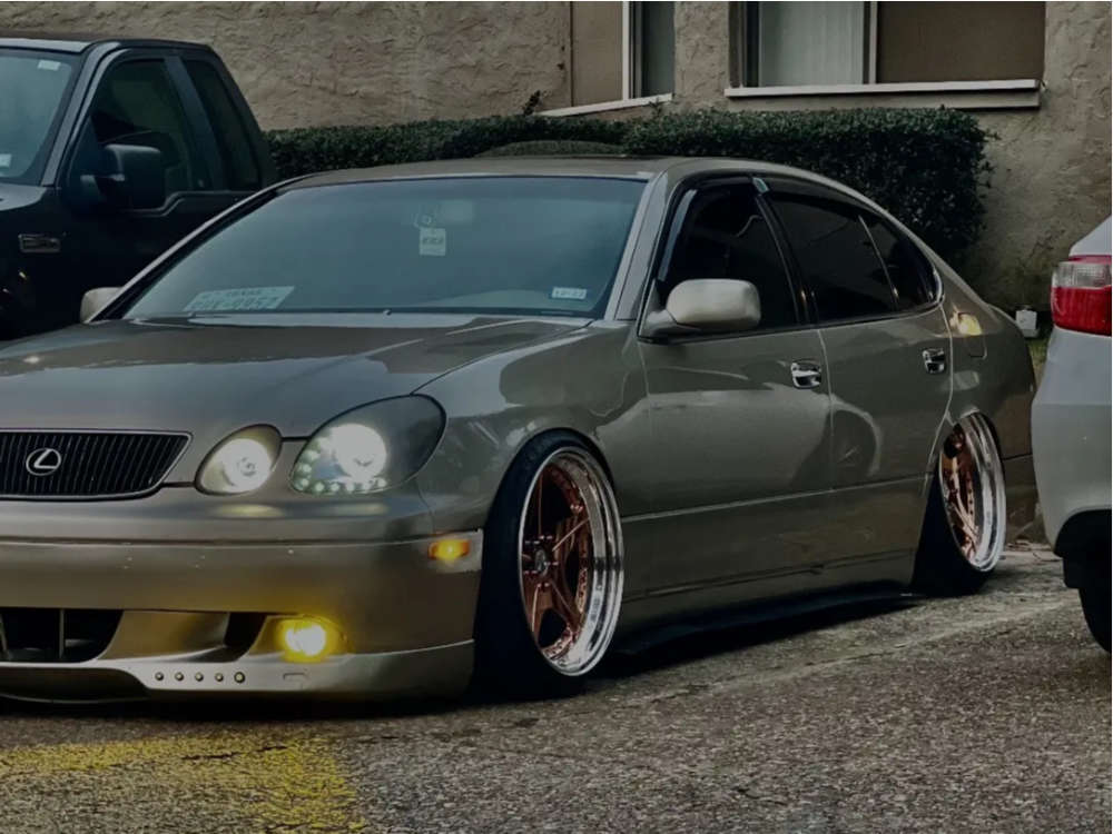 2000 Lexus GS300 with 19x10.5 20 Leon Hardiritt Ordens and 235/35R19 ...