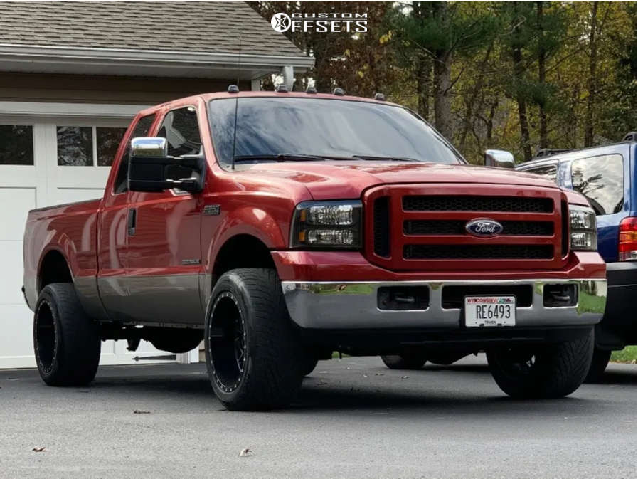 2002 Ford F-250 Super Duty with 20x12 -44 Moto Metal Mo985 and 305 ...